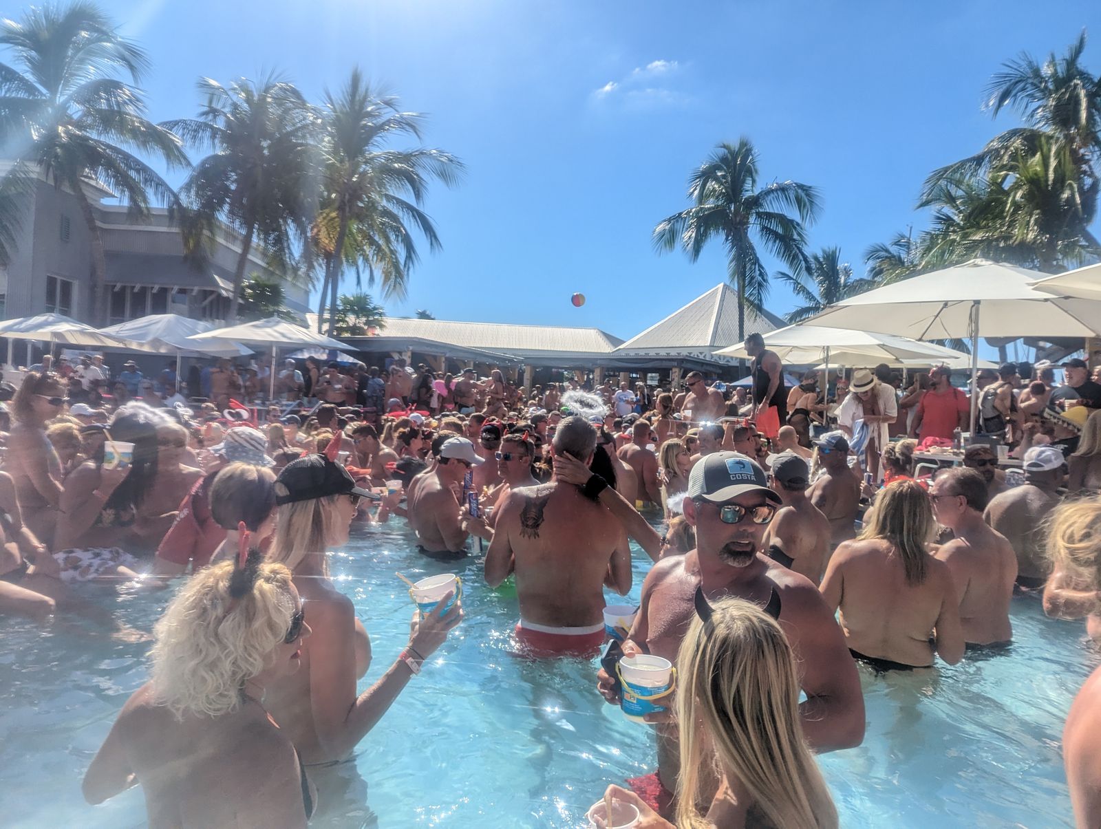 Fantasy Fest: Halos & Horns Pool Party || Key West, FL